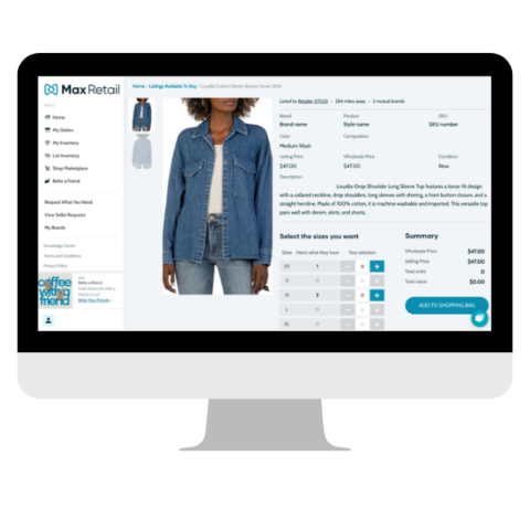 How to Turn Unsold Items Into Cash on the Max Retail Platform